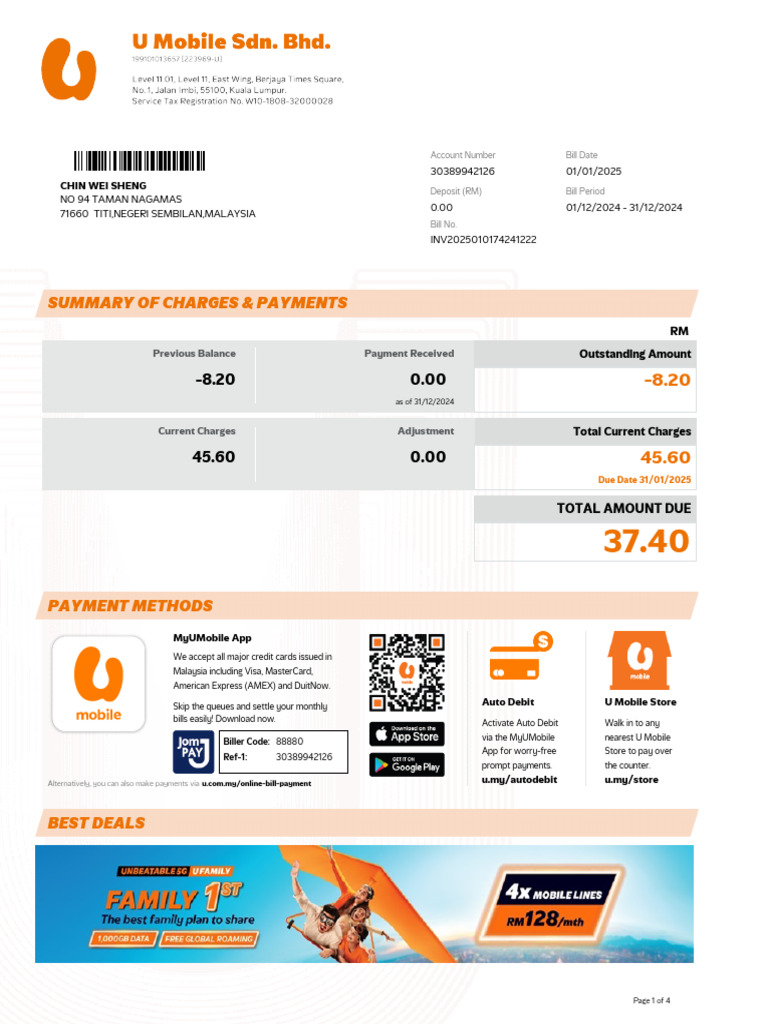 eBill_100332392817 | PDF | Payments | Debit Card