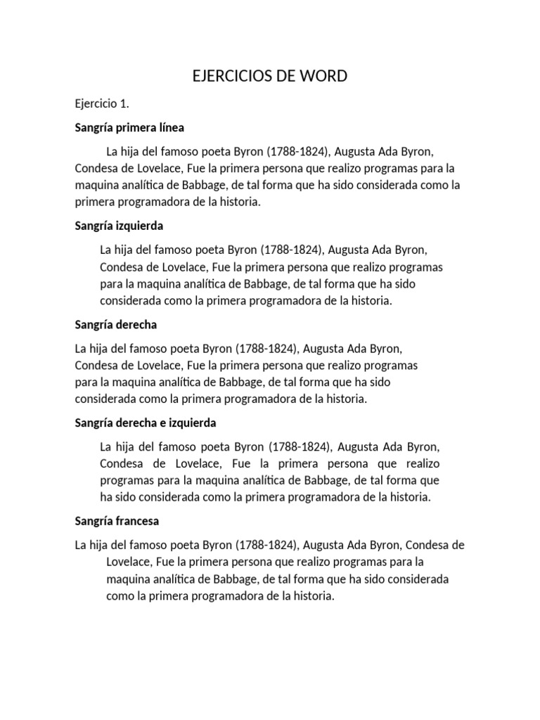 EJERCICIOS DE WORD | PDF | OPEP | Petróleo