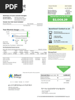 Comed Sample Bill | PDF | Efficient Energy Use | Sustainable Energy