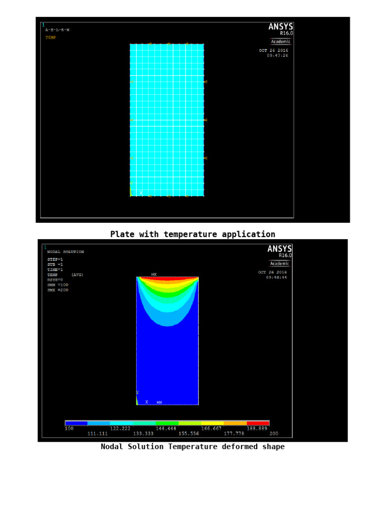 Exp No 7 Thermal Stresses Solution | PDF