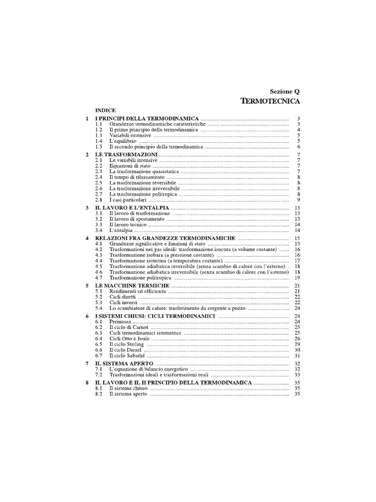 Manuale Di Meccanica Termotecnica | PDF