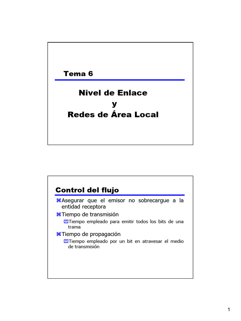 Tema - 6. Nivel de Enlace y Redes de Area Local | PDF | Conmutador de red | Enrutador (Computación)