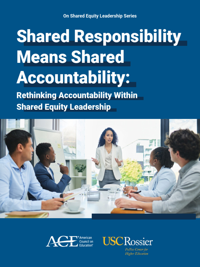 Shared Equity Leadership Accountability | PDF | Accountability | Performance Appraisal