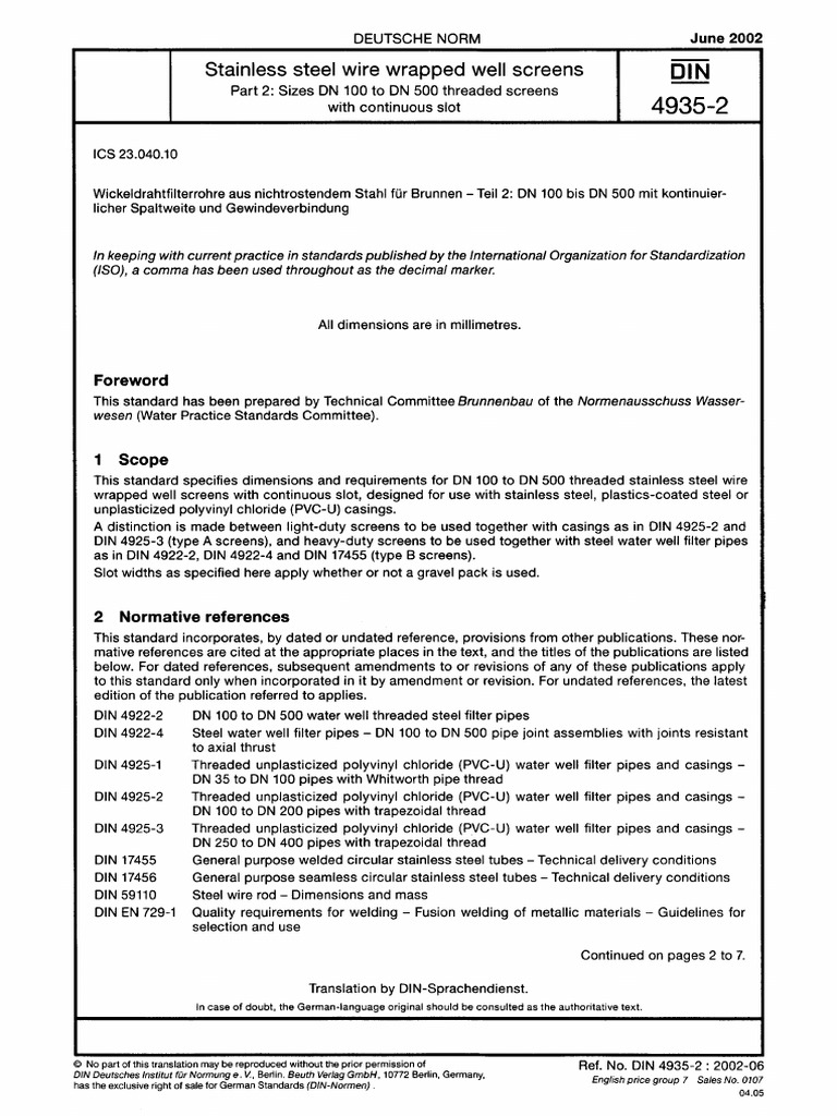 Din 4935-2-2002 | PDF