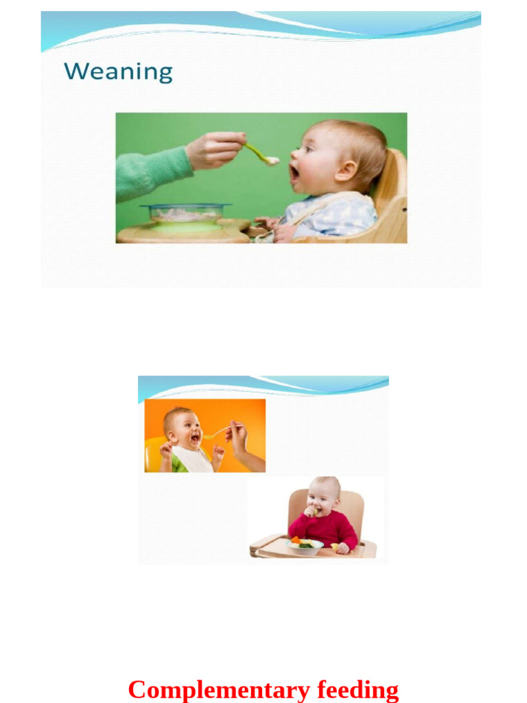 weaning | PDF