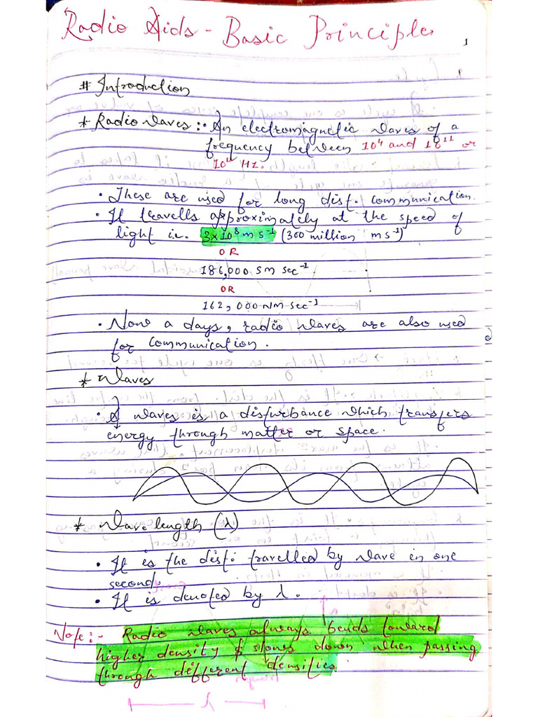 Scanned Radio Navigation | PDF