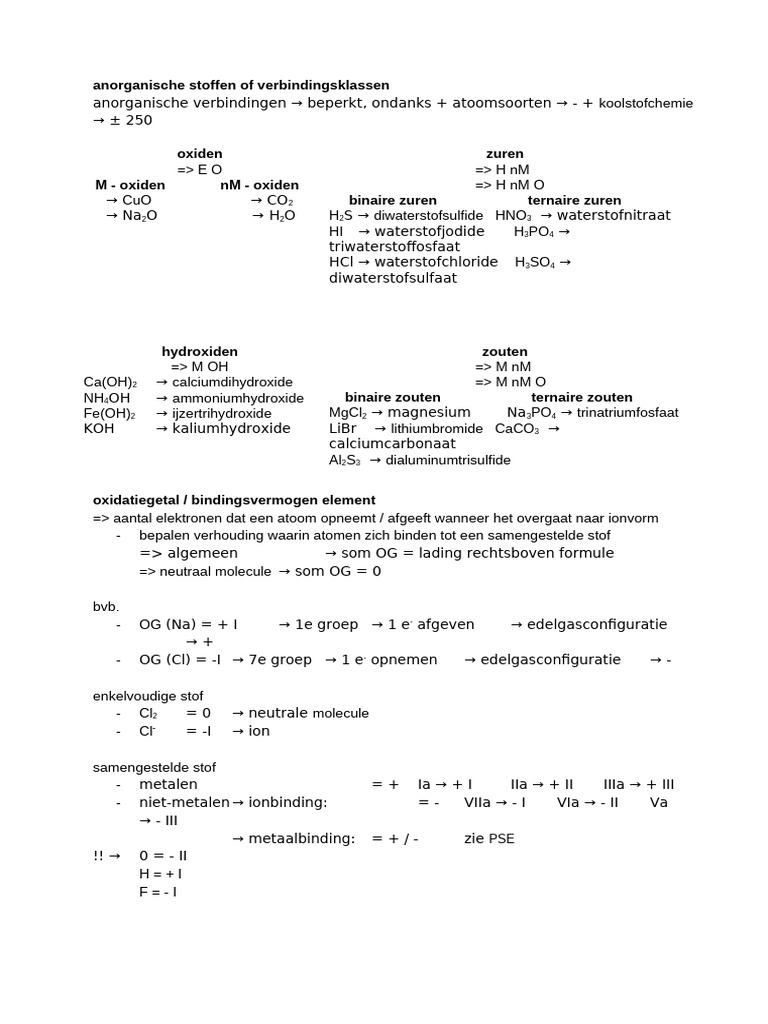 chemie h3 | PDF