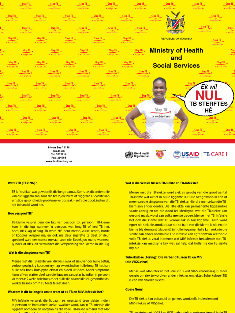 TB Brochure Afrikaans | PDF