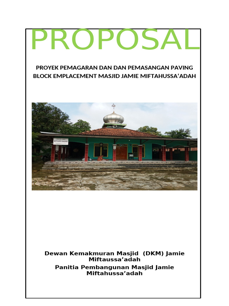 cover proposal msj 2022 | PDF