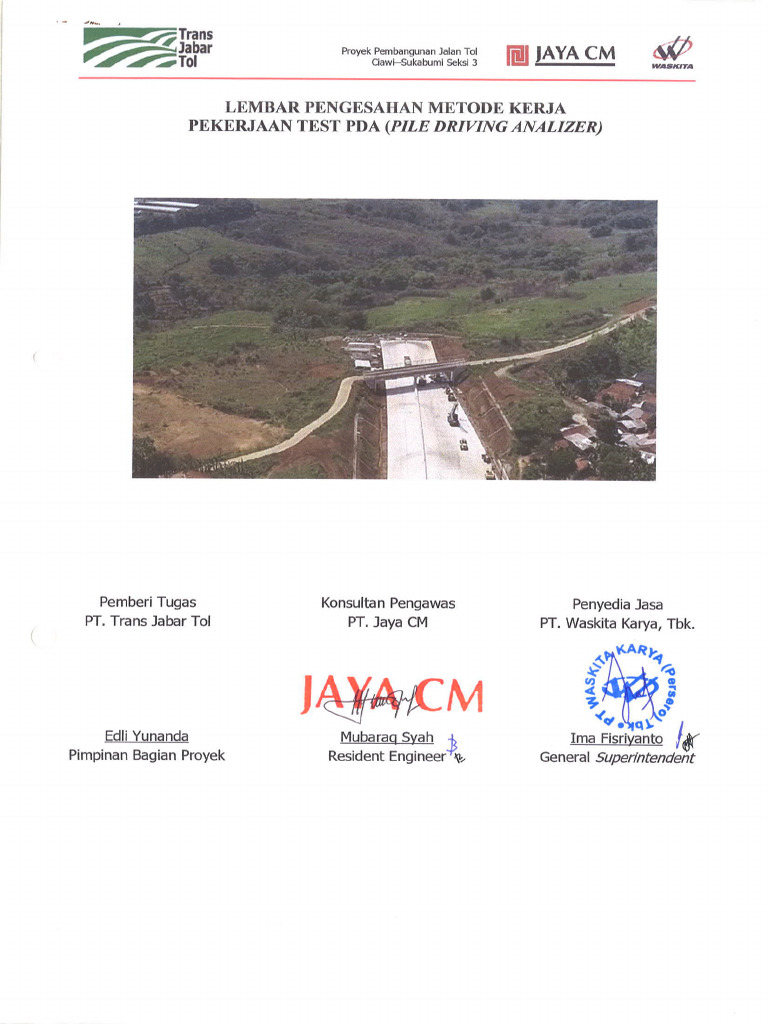 Metode Kerja TEST PDA | PDF