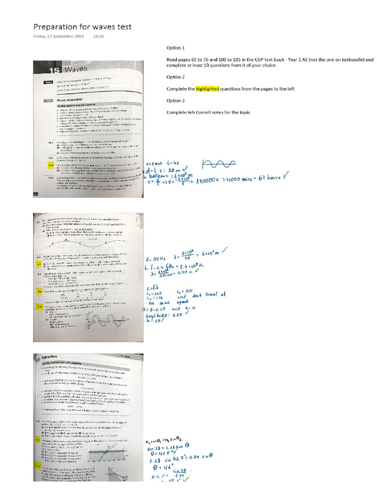 waves practice (2) | PDF