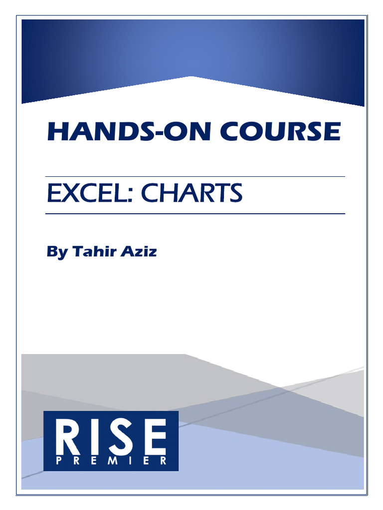 4) Ms. Excel - Charts (By Tahir Aziz) | PDF | Chart | Microsoft Excel