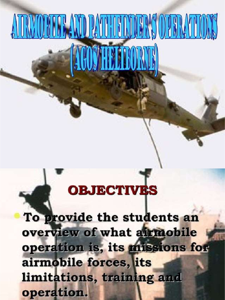 AGOS Heliborne Opns | PDF