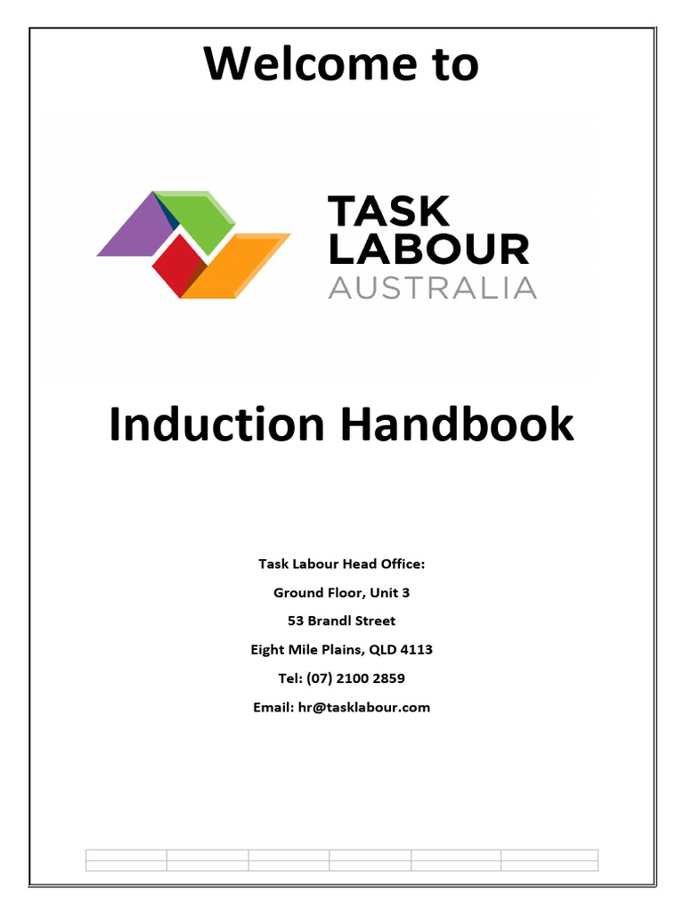 MAN-003 Induction Handbook V14 | PDF | Food Allergy | Personal ...