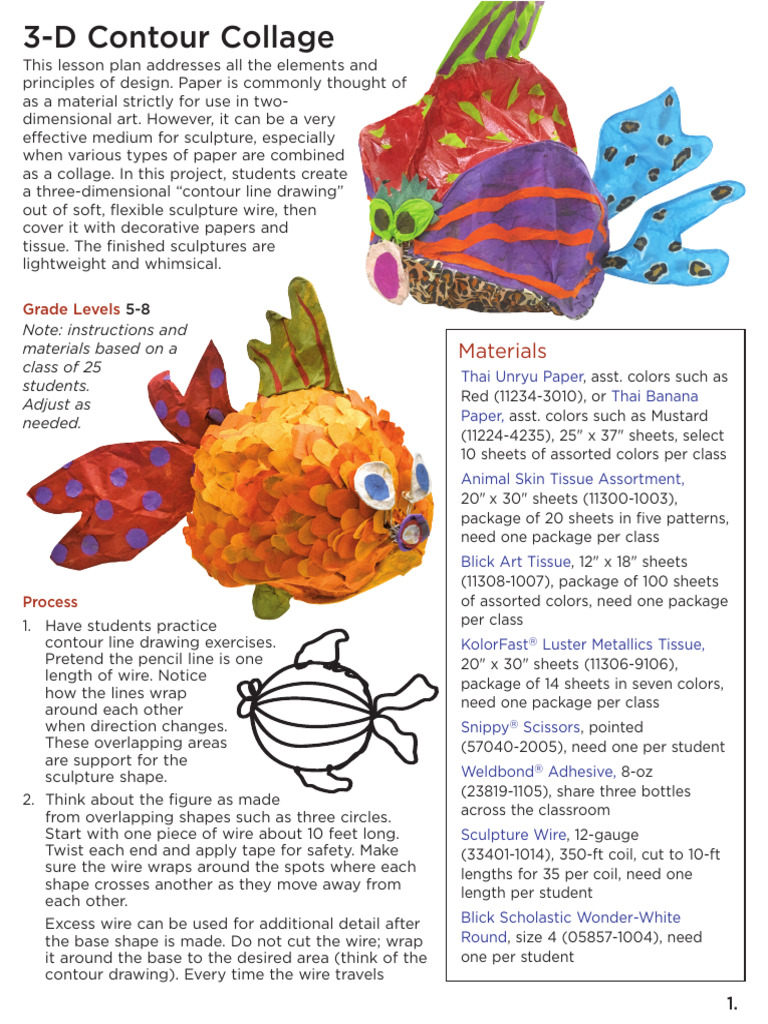 3d-contour-collage-3d-contour-collage | PDF | Wire