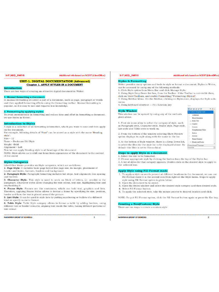 Unit 1 IT NCERT | PDF