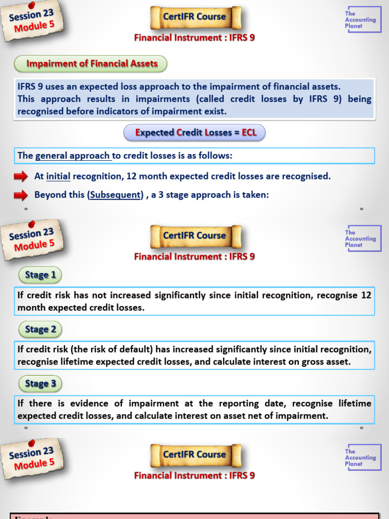 CertIFR S23-IFRS 9 | PDF | Hedge (Finance) | Credit