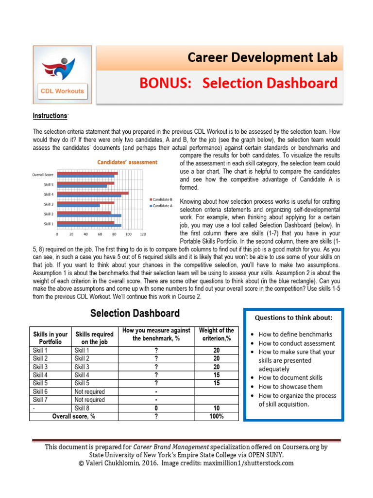 Career Brand Management Selection Guide | PDF