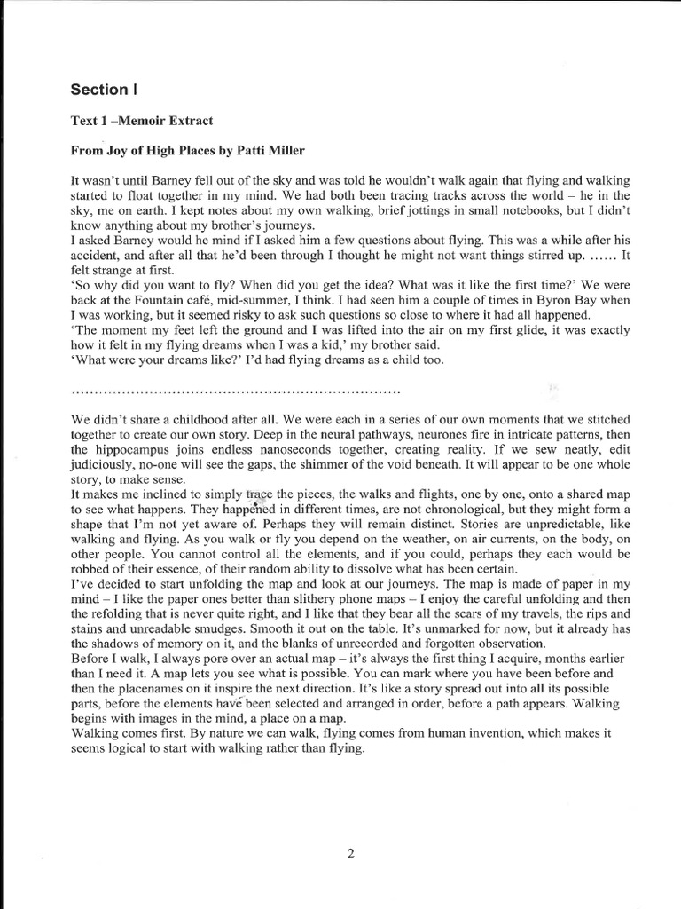 Catholic Trial HSC Paper - Paper 1 | PDF