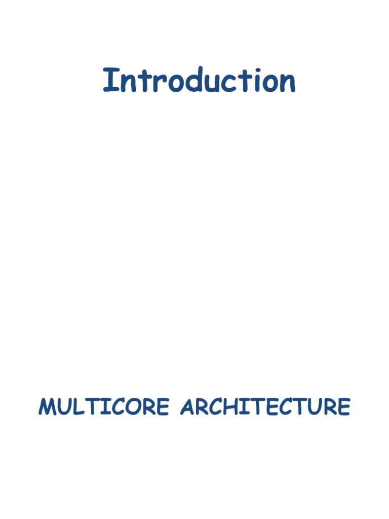 Multicore Architecture | PDF | Thread (Computing) | Process (Computing) Multicore Architecture | PDF | Thread (Computing) | Process (Computing)