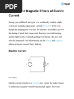 Understanding Electric Current Basics | PDF | Electric Current | Fuse ...