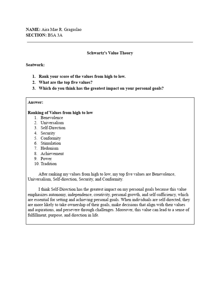 Seatwork - Gragaslao, Aira Mae | PDF