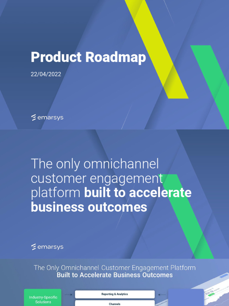 2022apr - Emarsys Global Product Roadmap | PDF | Analytics | Customer ...
