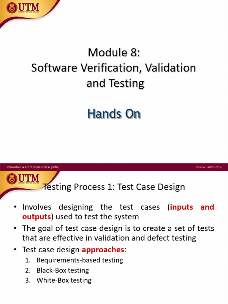 Module8 - Software Testing - Hands On Student | PDF | Software Testing ...