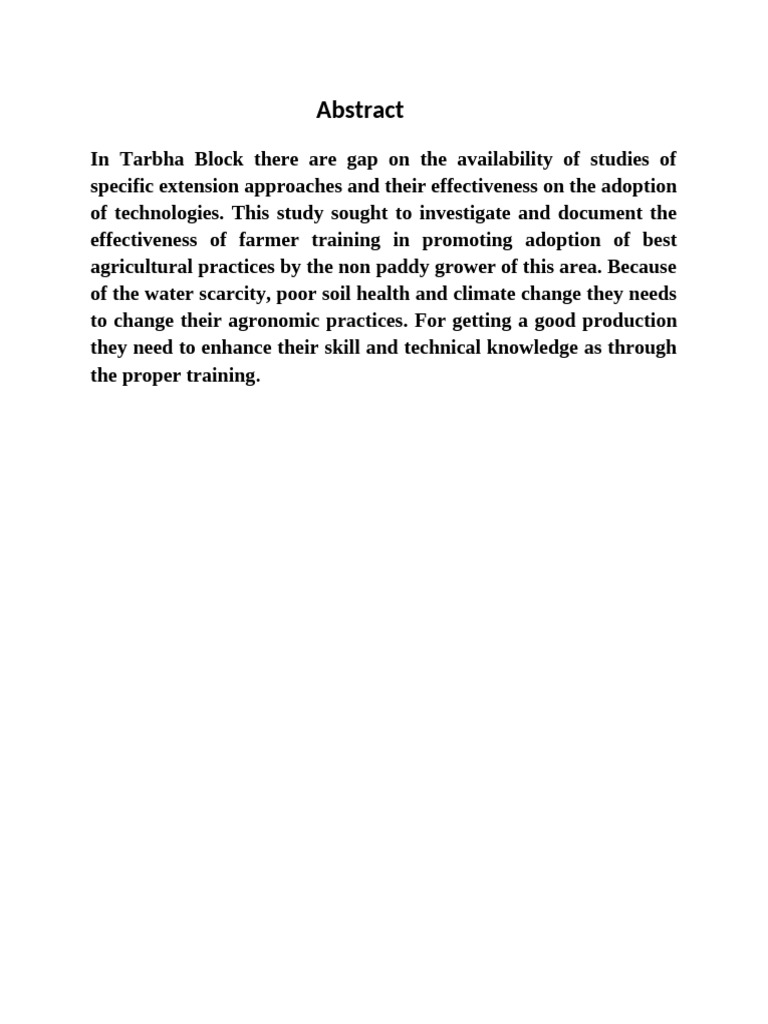 5 Reports of POP Meeting of Nuapali | PDF | Agriculture | Horticulture