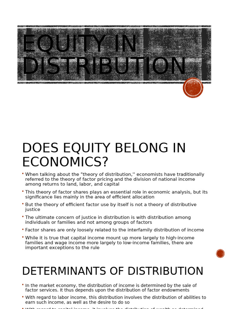 Trade Off BW Efficiency and Equity | PDF | Justice | Crime & Violence