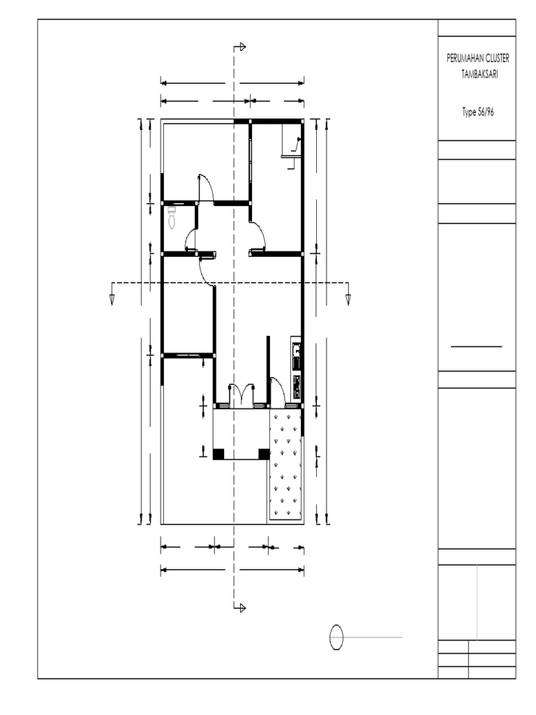 Denah Perumahan Cluster Type 56/96 | PDF