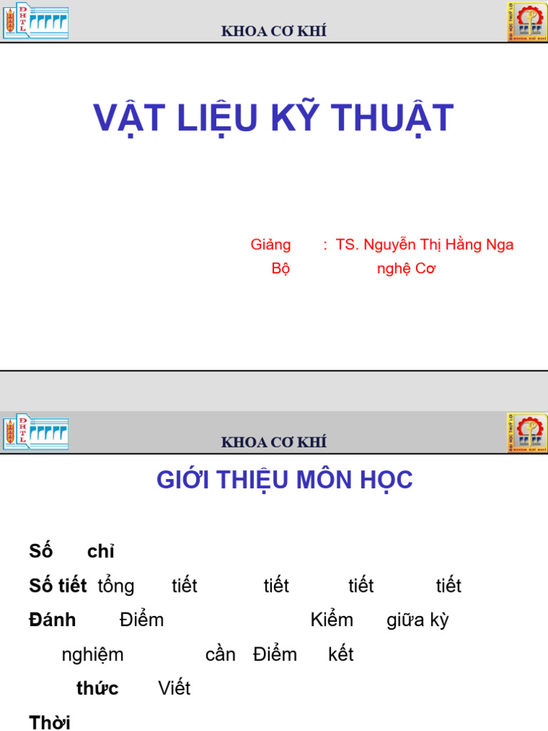 Vat Lieu Hoc | PDF