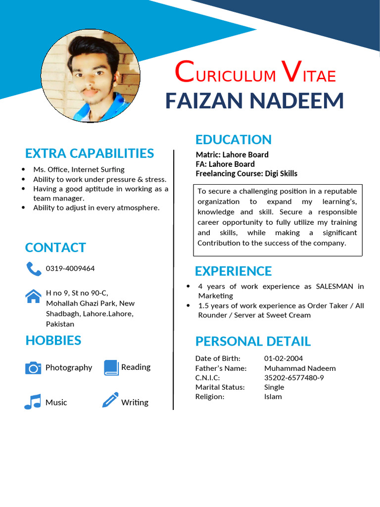Faizan Nadeem | PDF