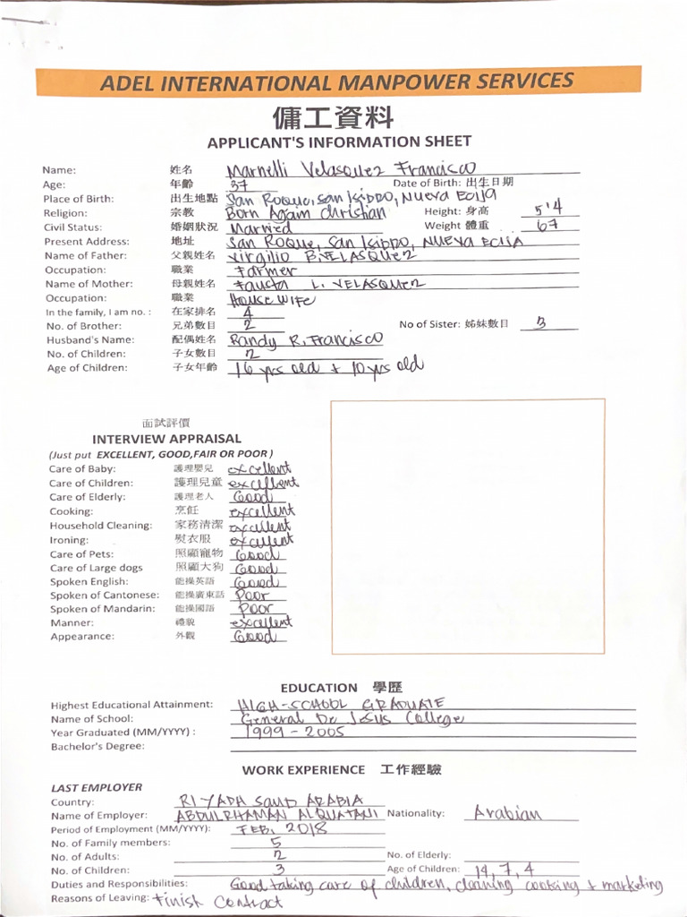 Marnelli Francisco | PDF