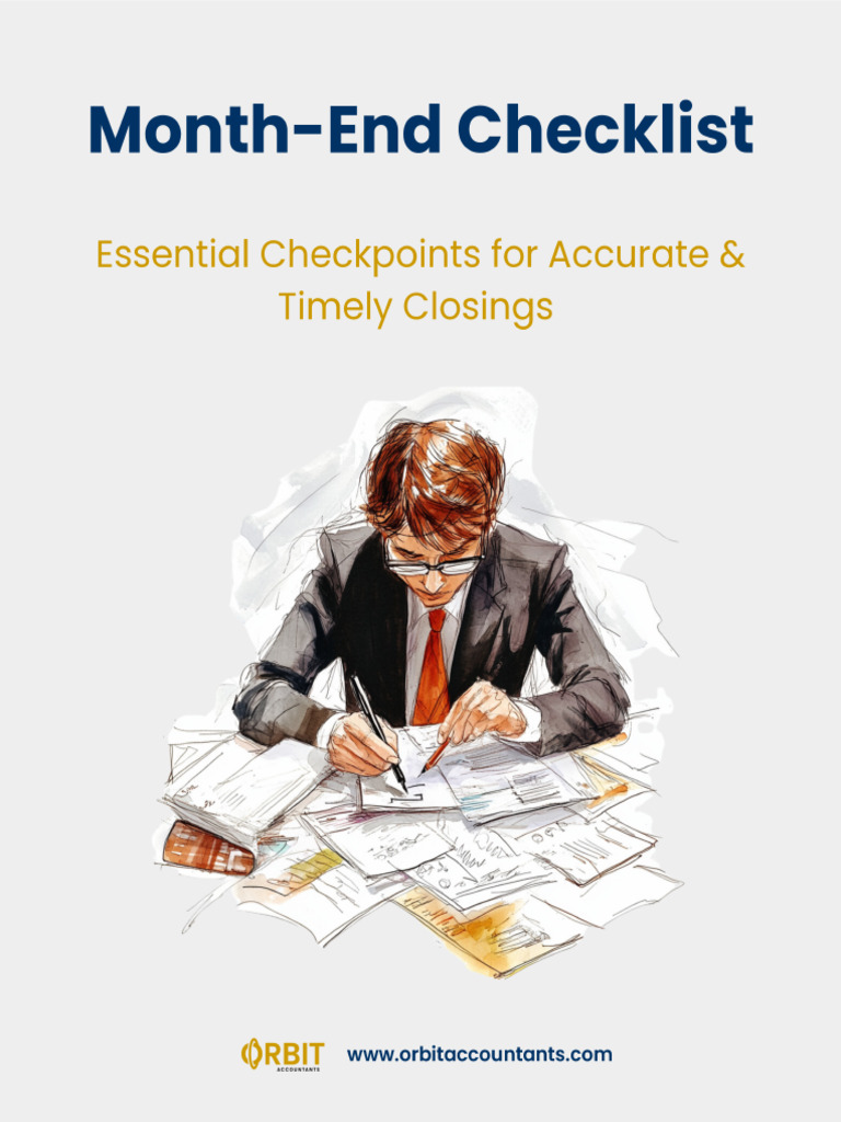month end checklist | PDF