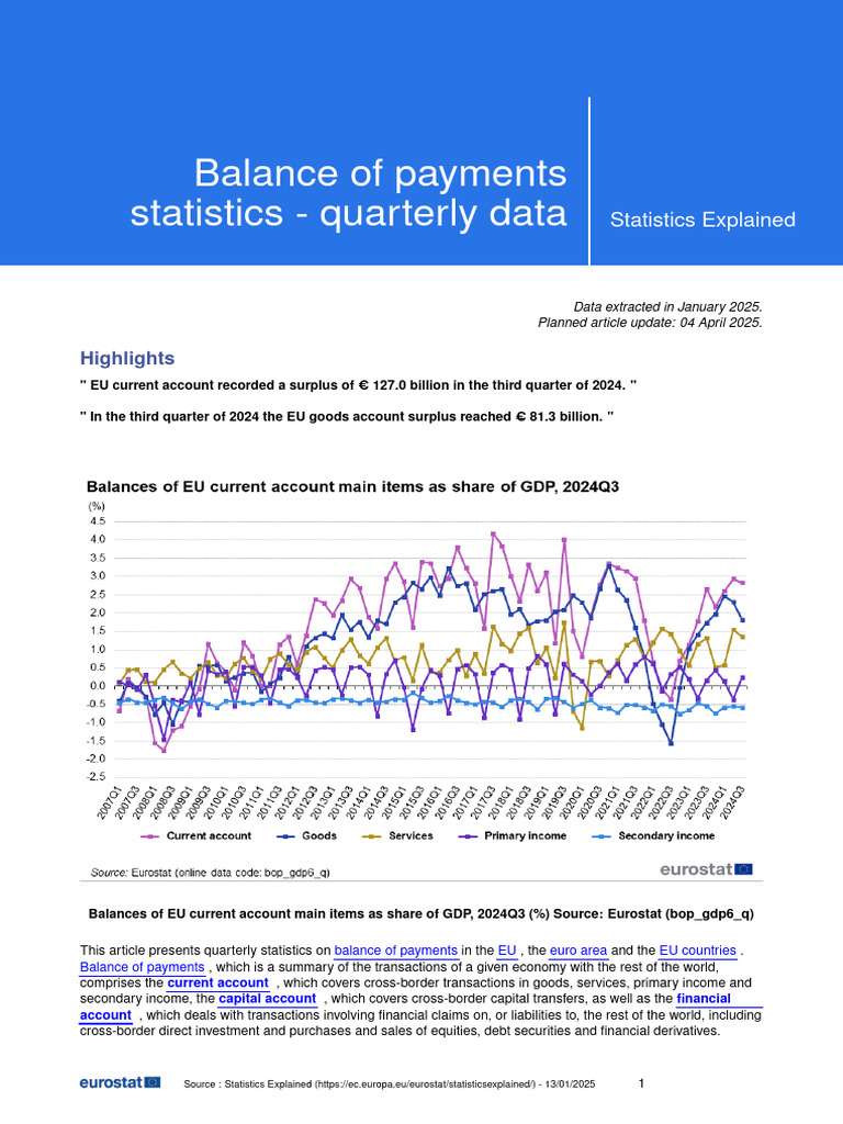 BOP | PDF | Balance Of Payments | Balance Of Trade