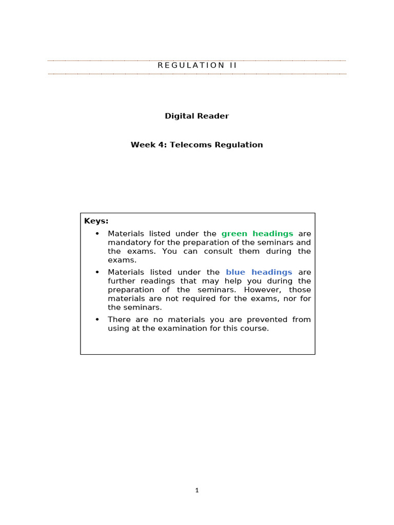 Digital Reader. Session 4 | PDF | European Union