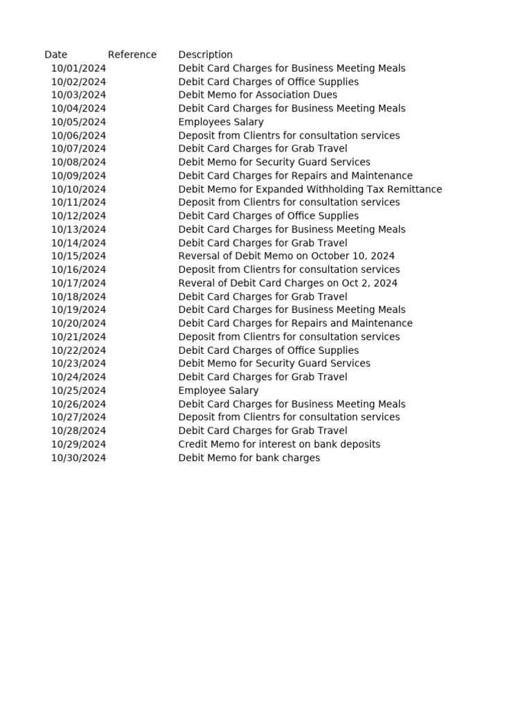 Bank Statement Transactions | PDF | Debit Card | Banks