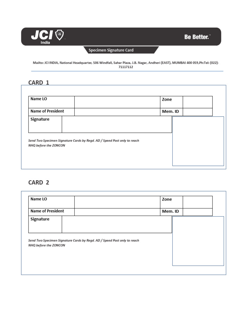 SS Card Format | PDF