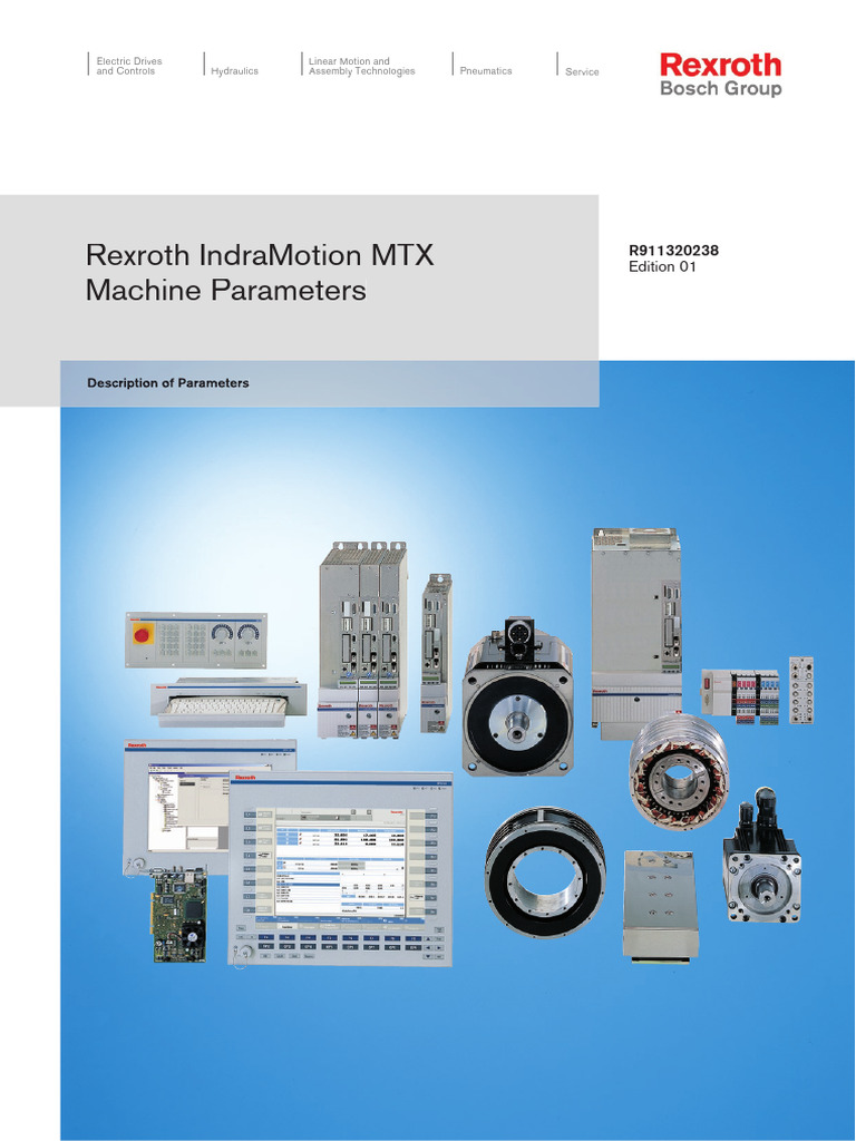 Machine Parameters EN 32023801 | PDF | Parameter (Computer Programming) | Gear
