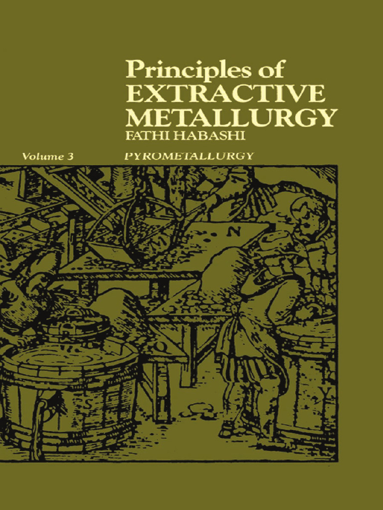 Pyrometallurgy in Extractive Metallurgy | PDF | Silicon Dioxide | Iron