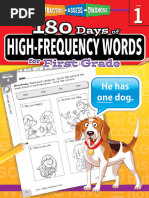 Kindergarten Reading Workbook | PDF | Sentence (Linguistics) | Worksheet