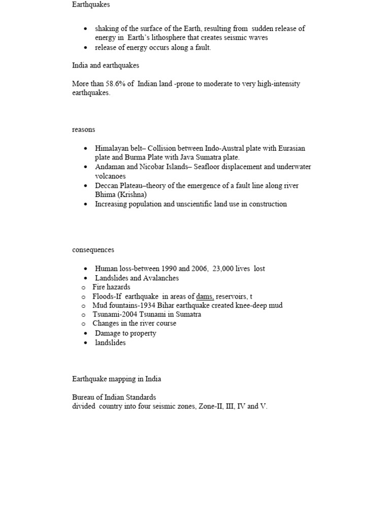 Earthquakes | PDF | Earthquakes | Emergency Management