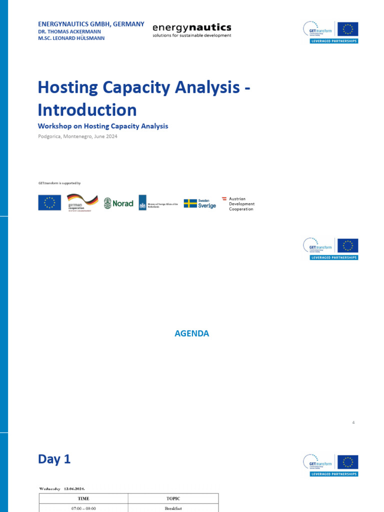 Day 1 1 Hosting Capacity Analysis Intro Pdf Distributed Generation Electrical Grid
