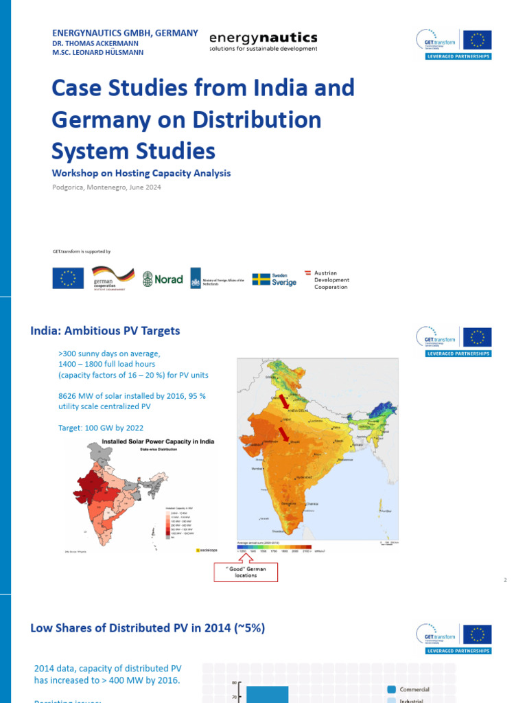 Day 1 2 Case Study India Distribution System Study | PDF ...