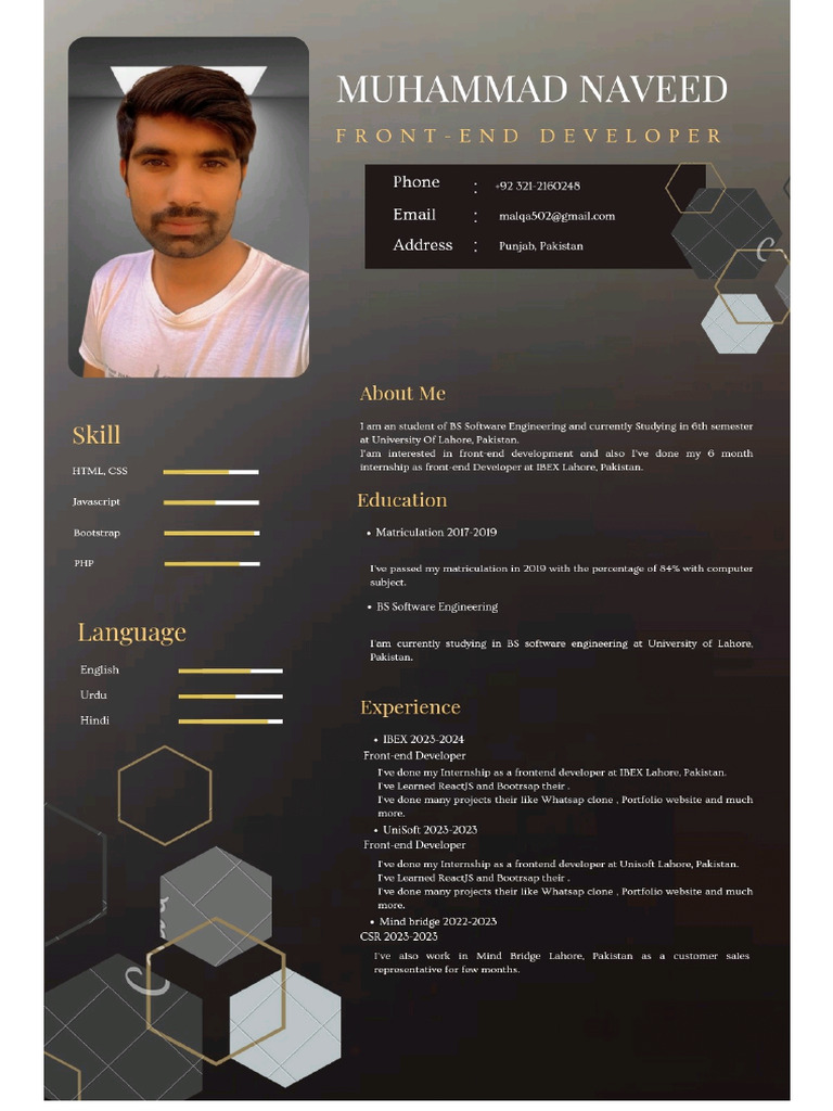 Naveed CV | PDF