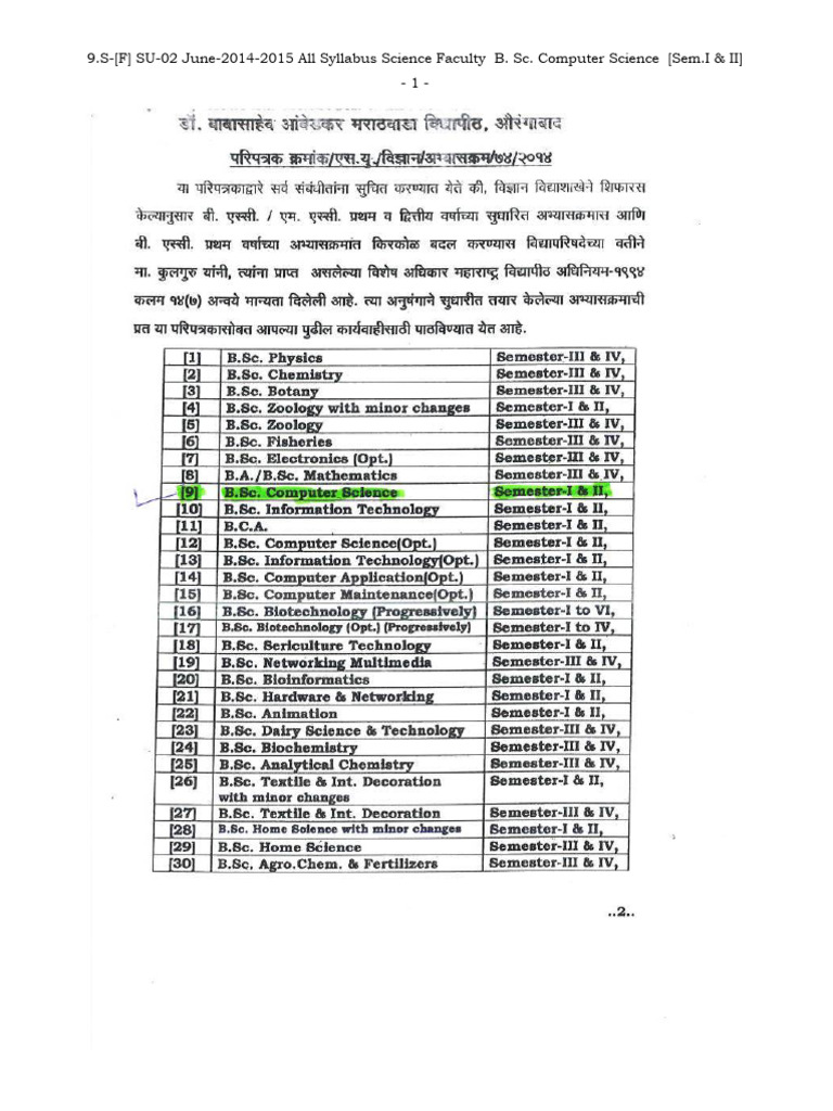 BCS FY Revised Syllabus | PDF | Set (Mathematics) | Pointer (Computer Programming)