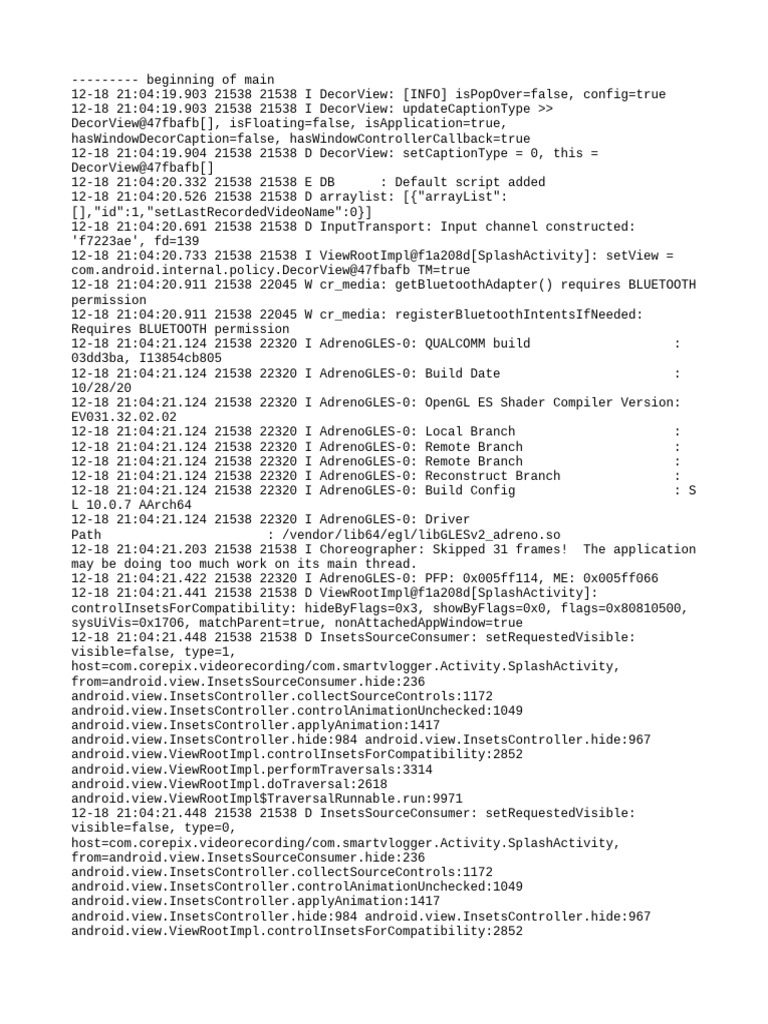 logcat_1734527059295 | PDF | Software | Computing