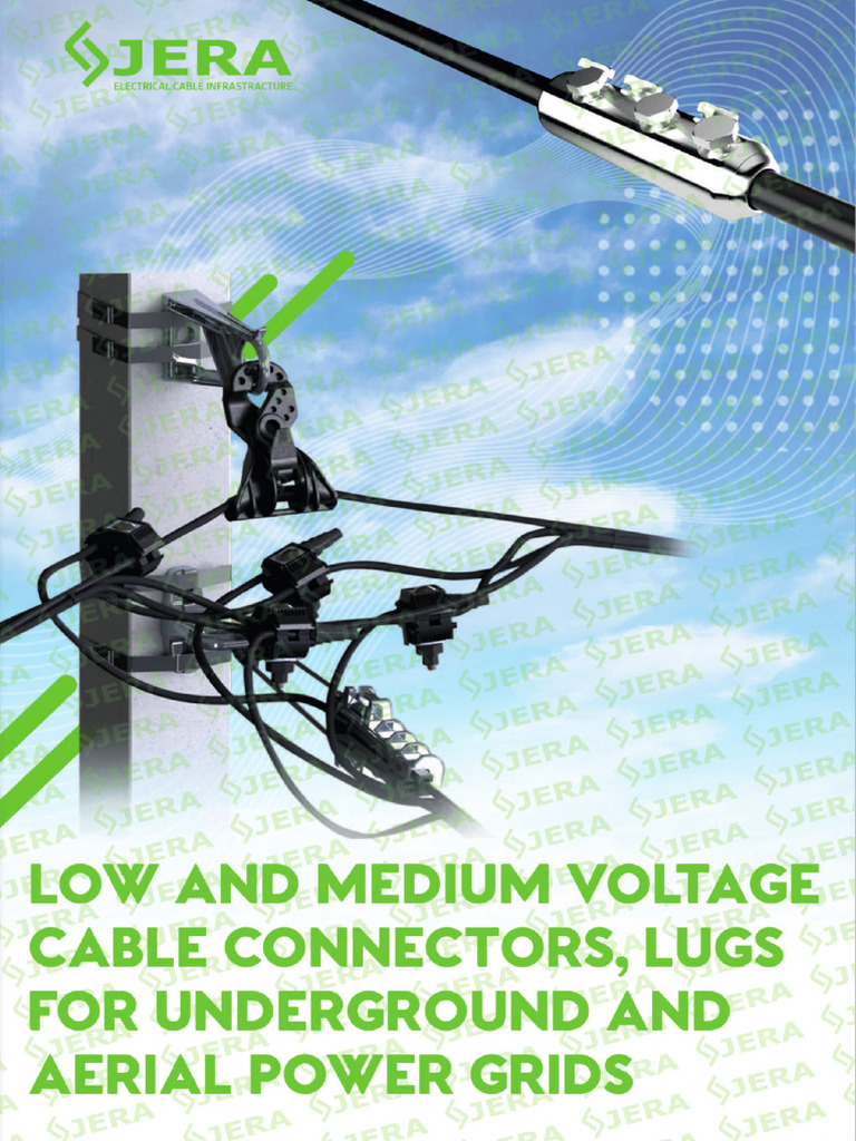2023 Jera LV MV Cable Connectors Clamps For Overhead Power Lines | PDF