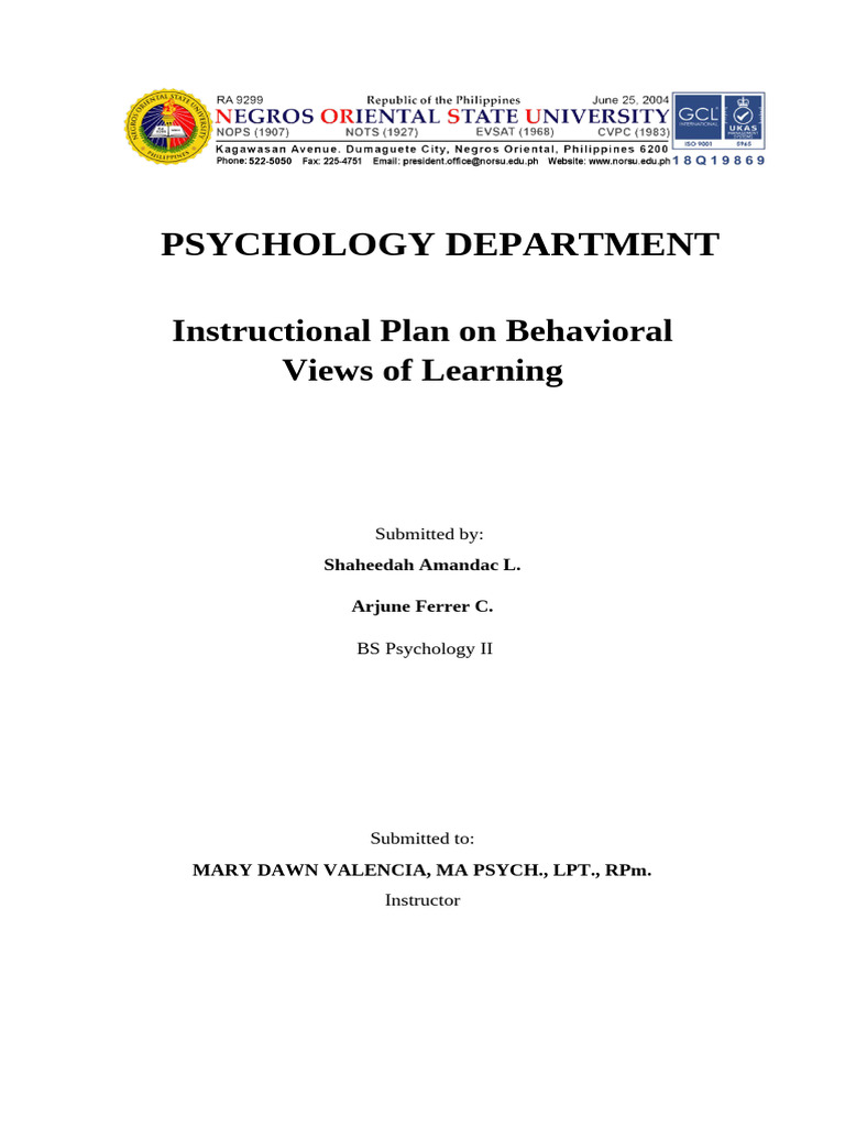 Chapter 7 Behavioral Views of Learning 1 1 | PDF | Reinforcement | Learning